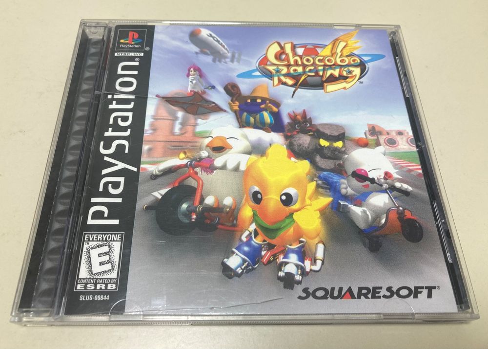 CHOCOBO RACING PLAYSTATION 1 RARE VINTAGE COLLECTOR !!! | Kaufen auf ...