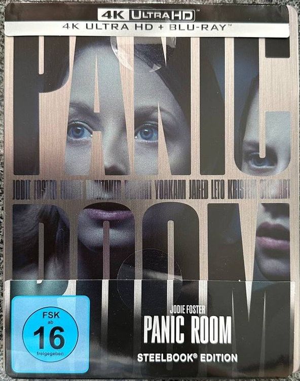 Panic Room - Steelbook 4K Ultra HD Blu-ray - Neuwertig! (Gebraucht) in Beringen für CHF 35 – mit ...