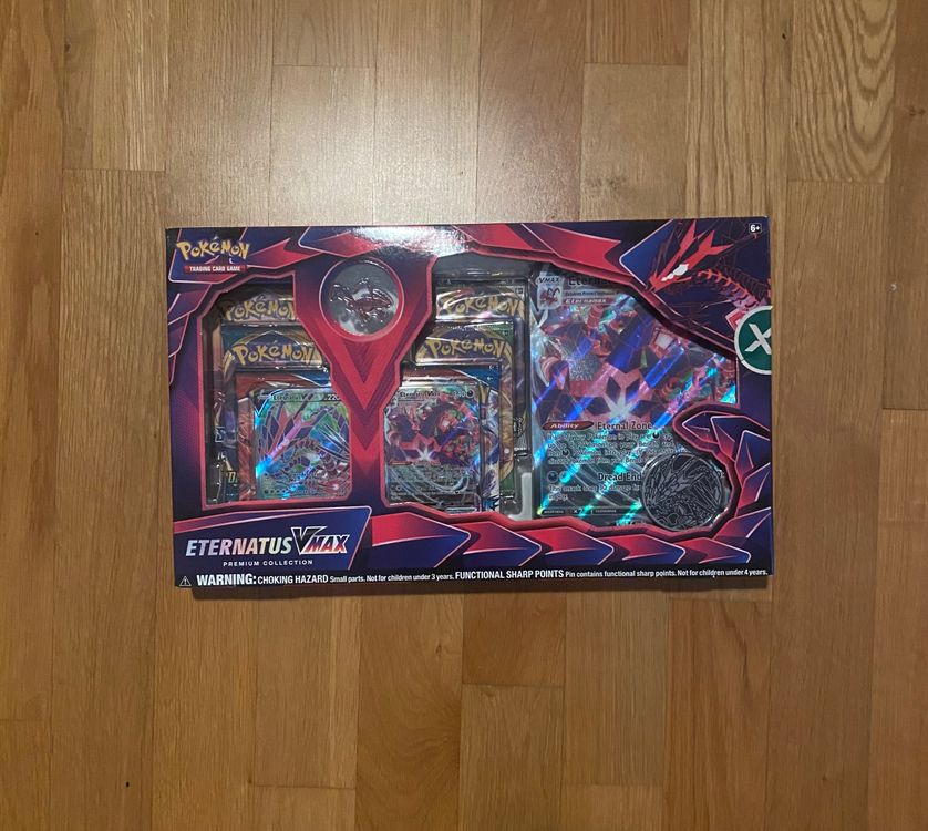 Pokemon Eternatus Vmax Premium Collection Box (Neu und originalverpackt ...