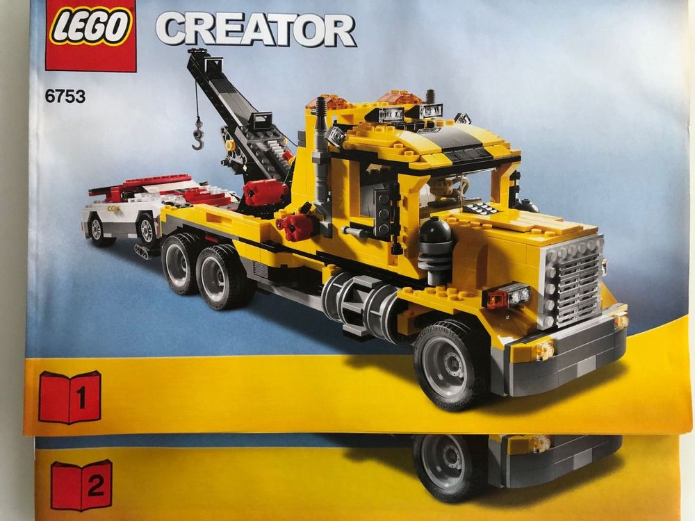 Lego 6753 - Creator 3 in 1 -Autotransporter/Kran/Abschlepper | Kaufen ...