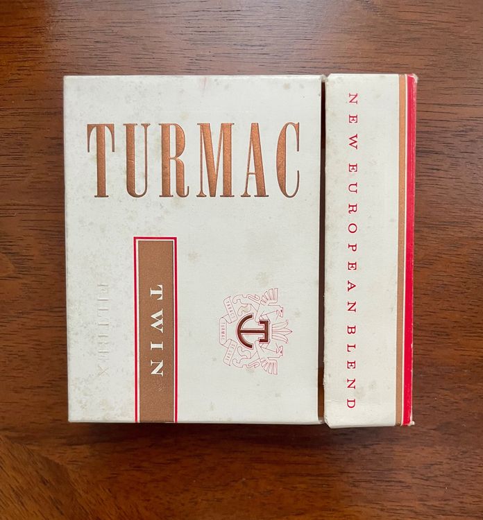 Vintage TURMAC twin Zigaretten Kartonschachtel Zürich (Gebraucht) in ...