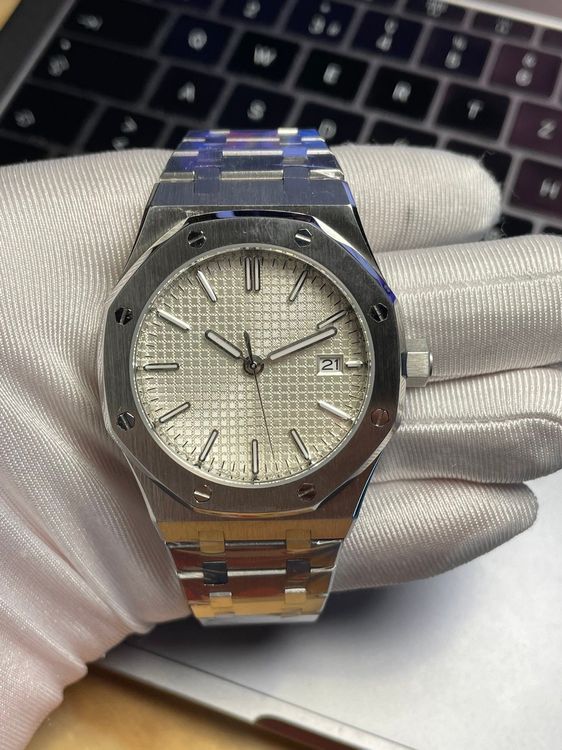 Seiko Mod "Royal Oak" 42mm NEU und ungetragen! 42mm (Neu (gemäss ...