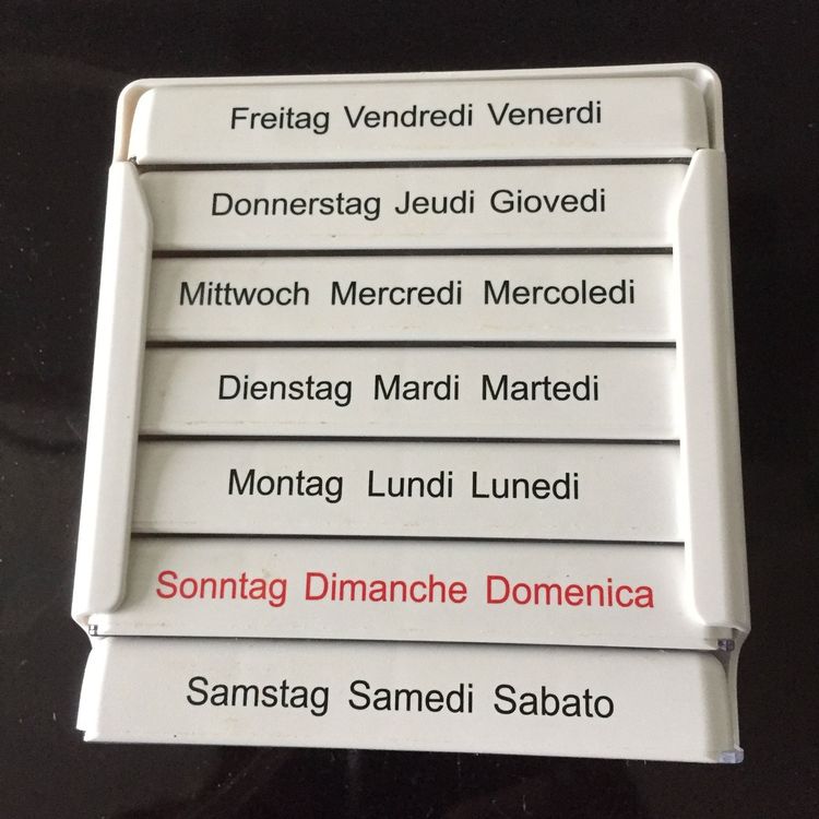 Tabletten - Dosier - Box für 7 Tage. Neu! (Neu (gemäss Beschreibung ...
