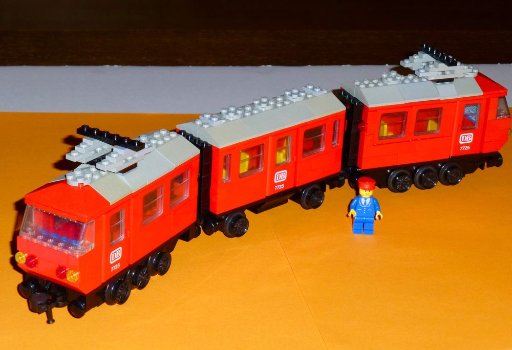 Lego Eisenbahn / 12V Eisenbahn 7725 DB/DSB von 1981 (Gebraucht) in ...
