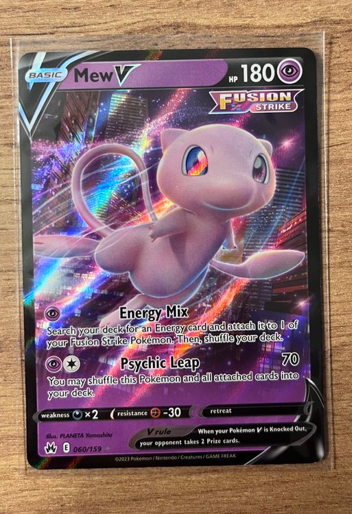 Mew V 60/159 Pokemon Crown Zenith | Kaufen auf Ricardo