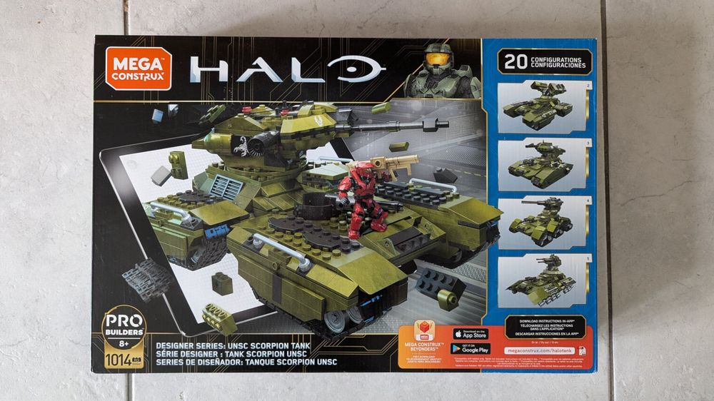 Mega Construx Halo Designer Series: UNSC Scorpion Tank | Kaufen auf Ricardo