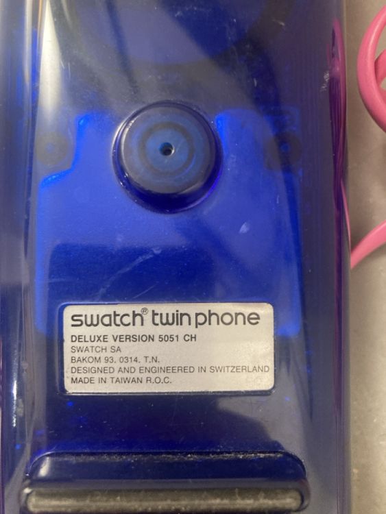 Swatch Twin Phone Design Telefon (Gebraucht) in Basel für CHF 60 – mit ...