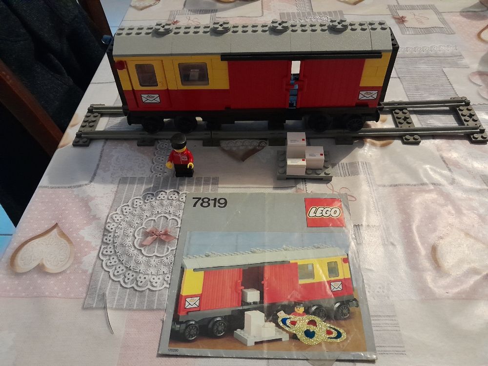 lego eisenbahn 12v vintage Postal wagon 7819 (Gebraucht) in Meyrin für ...