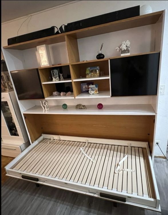 Schrankbett ausziehbar 80cm bis 160cm (Gebraucht) in Kilchberg ZH für ...