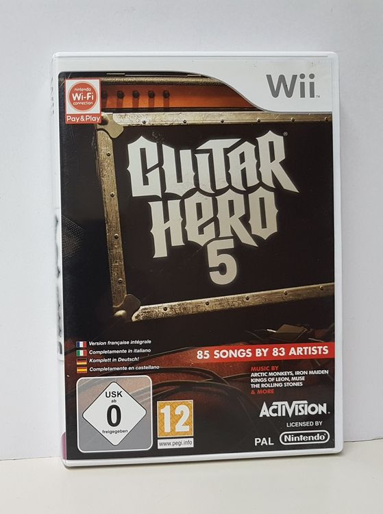 Guitar Hero 5 Rock 'N' Roll Songs Wii (Gebraucht) in Schüpfheim für CHF ...