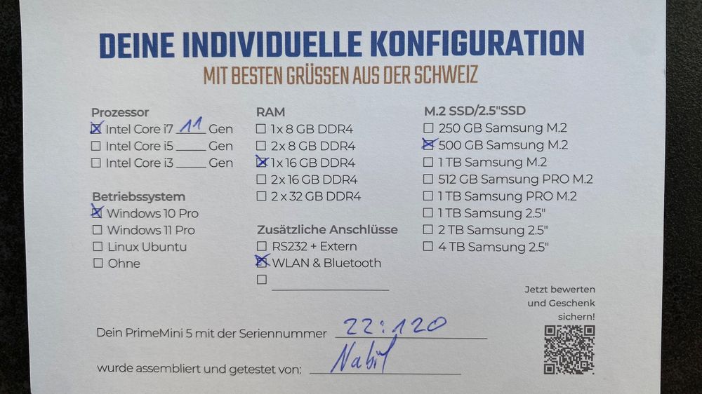 Lüfterloser MiniPC 'PrimeMini 5' als Roon Core - wie neu (Gebraucht) in ...