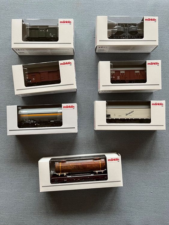 Märklin Insiders coffret 7 wagons marchandise 46081 (Neu und ...
