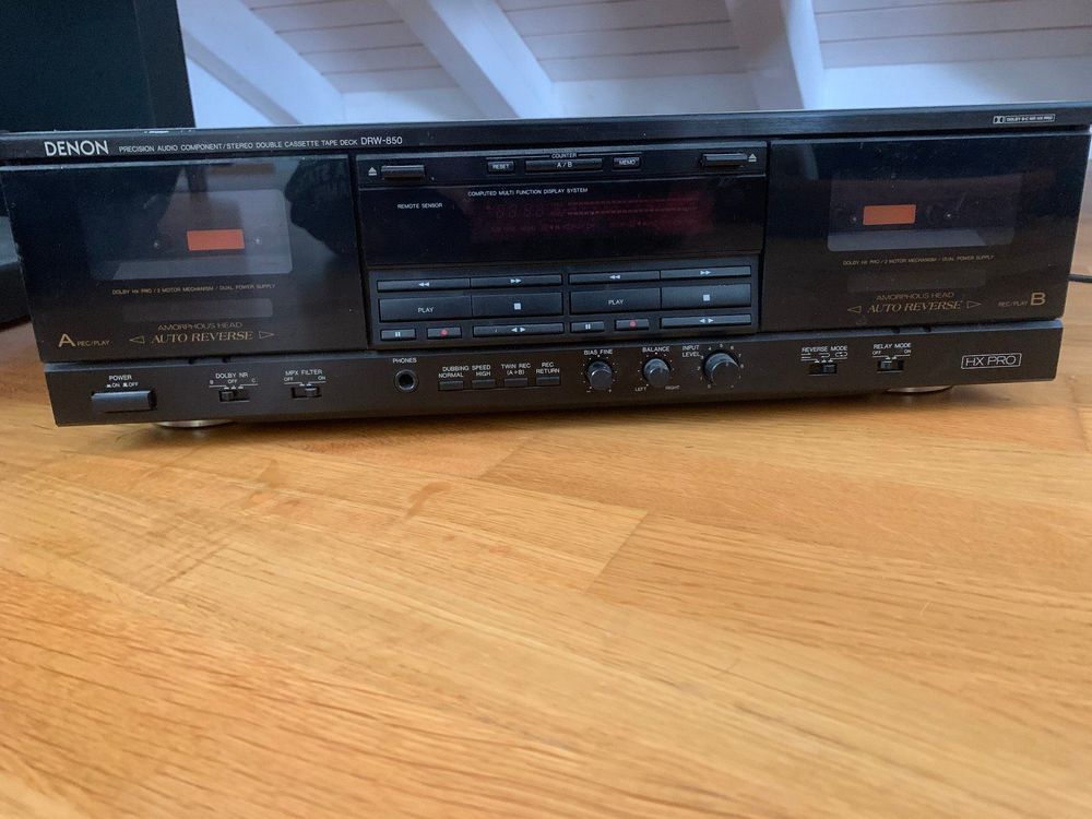 Denon DRW-850 (Defekt) in Schneisingen für CHF 1 – mit Lieferung auf ...