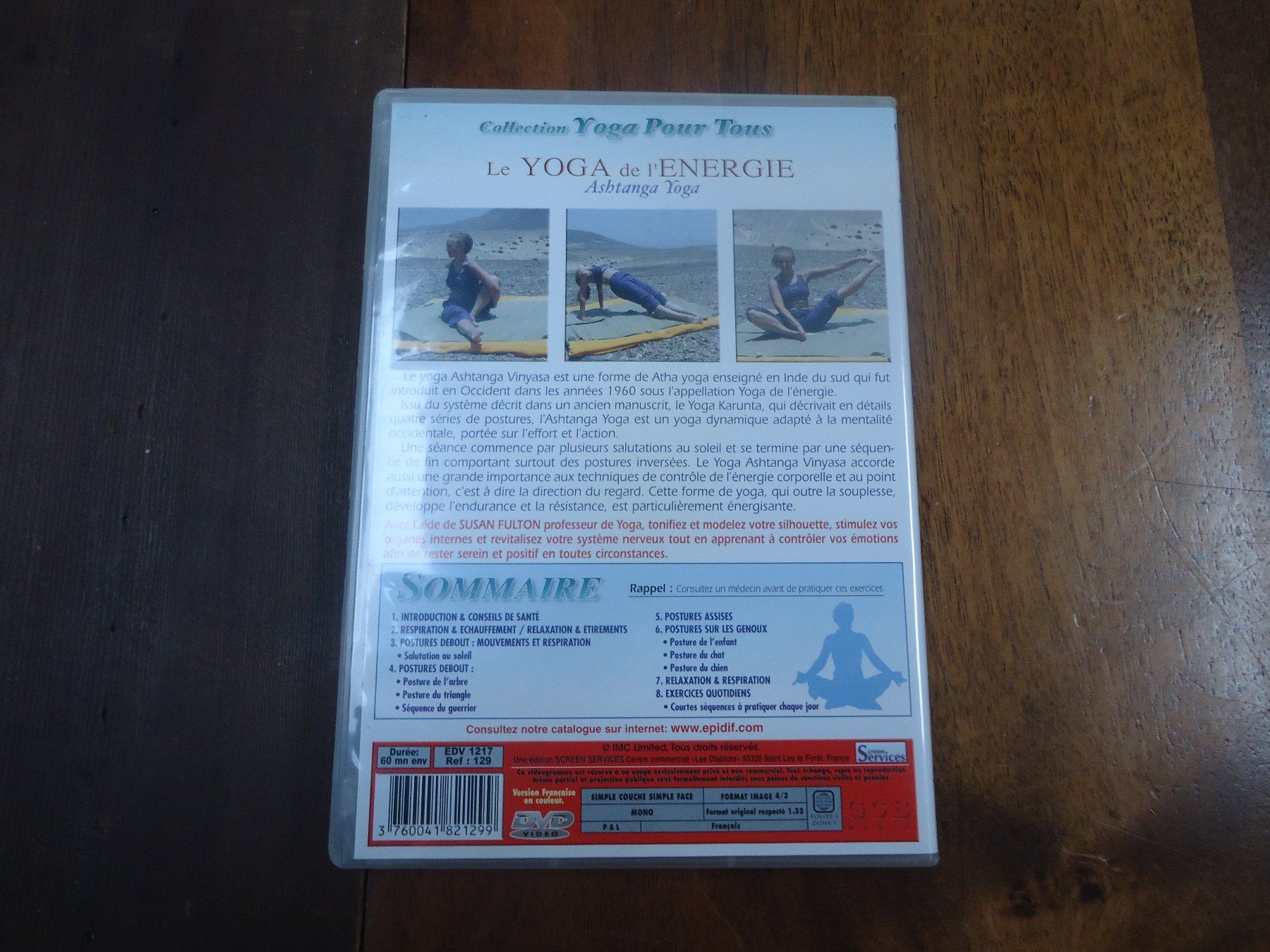 DVD - Le yoga de l'énergie - Ashtanga Yoga (D'occasion) à Vessy pour ...