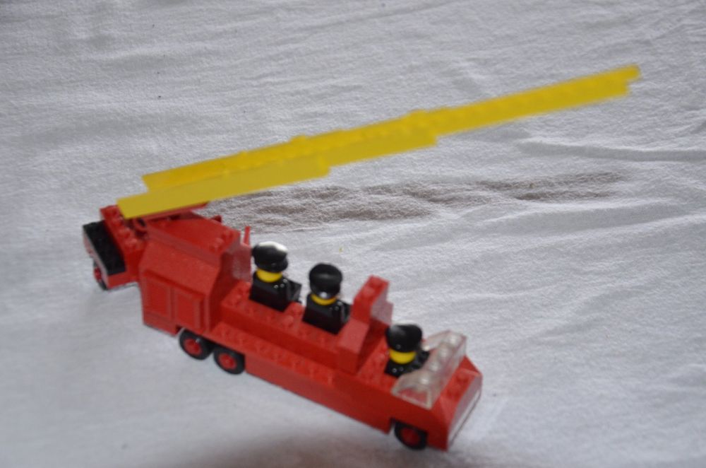 Lego 693, Legoland, Feuerwehr mit Leiter, 1975 Fire engine | Kaufen auf Ricardo