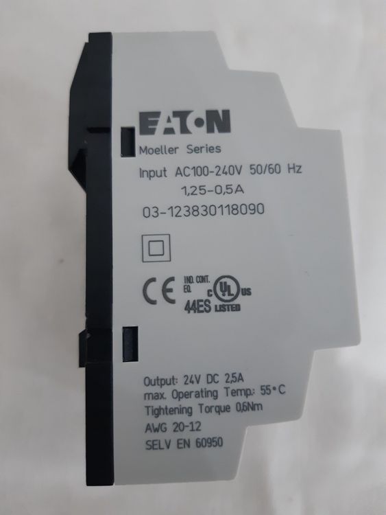 EATON easy 500-POW Schaltnetzgerät, 100-240VAC/24VDC, 2,5A | Kaufen auf ...