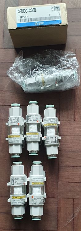 Reinluftfilter 6x SMC SFD100-C08B, ungebraucht (Neu (gemäss ...