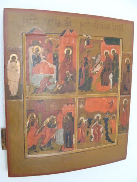 Ikone aus Russland um 1800 mit Gutachten | Kaufen auf Ricardo