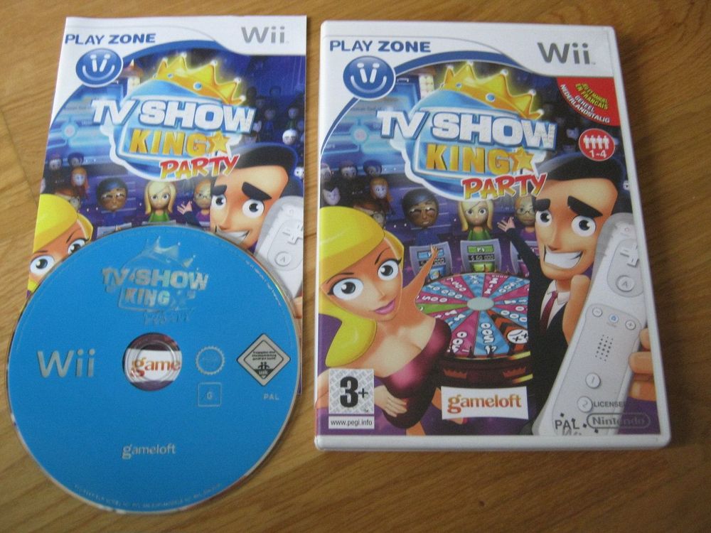 TV SHOW KING PARTY für NINTENDO WII (FRA | Acheter sur Ricardo