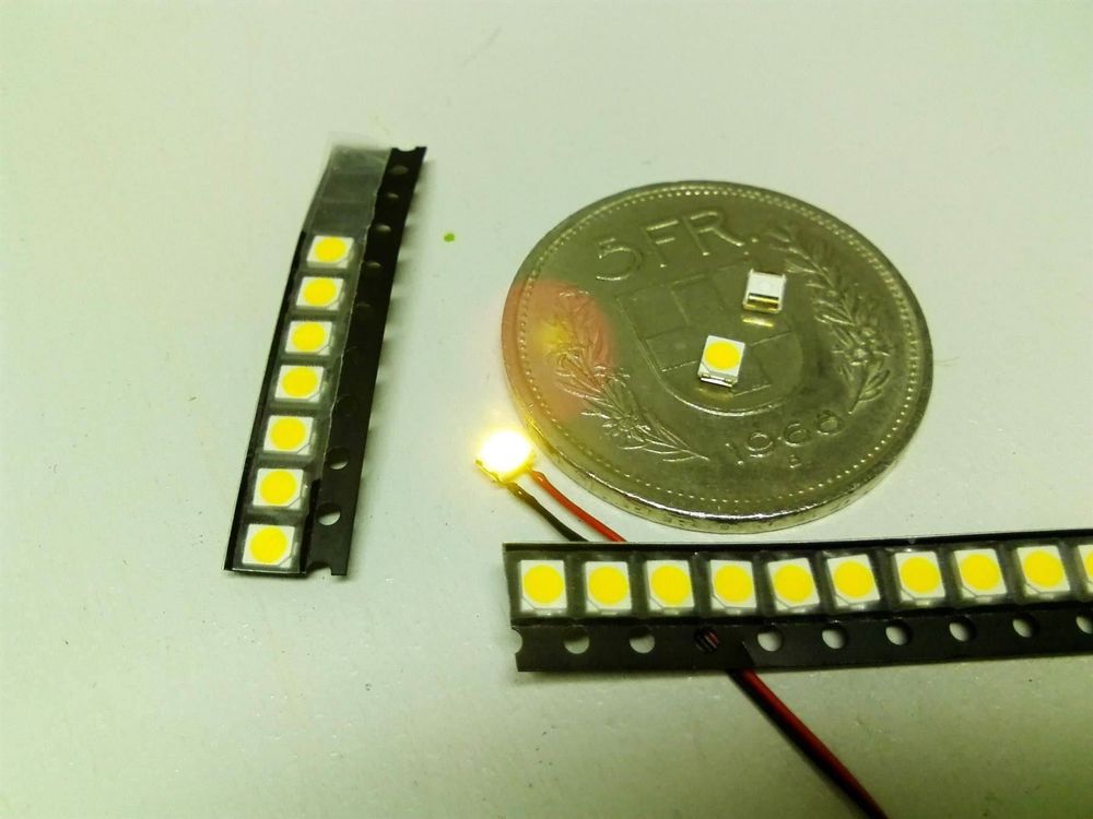 LED SMD 3528, warmweiss, 100Stk | Kaufen auf Ricardo