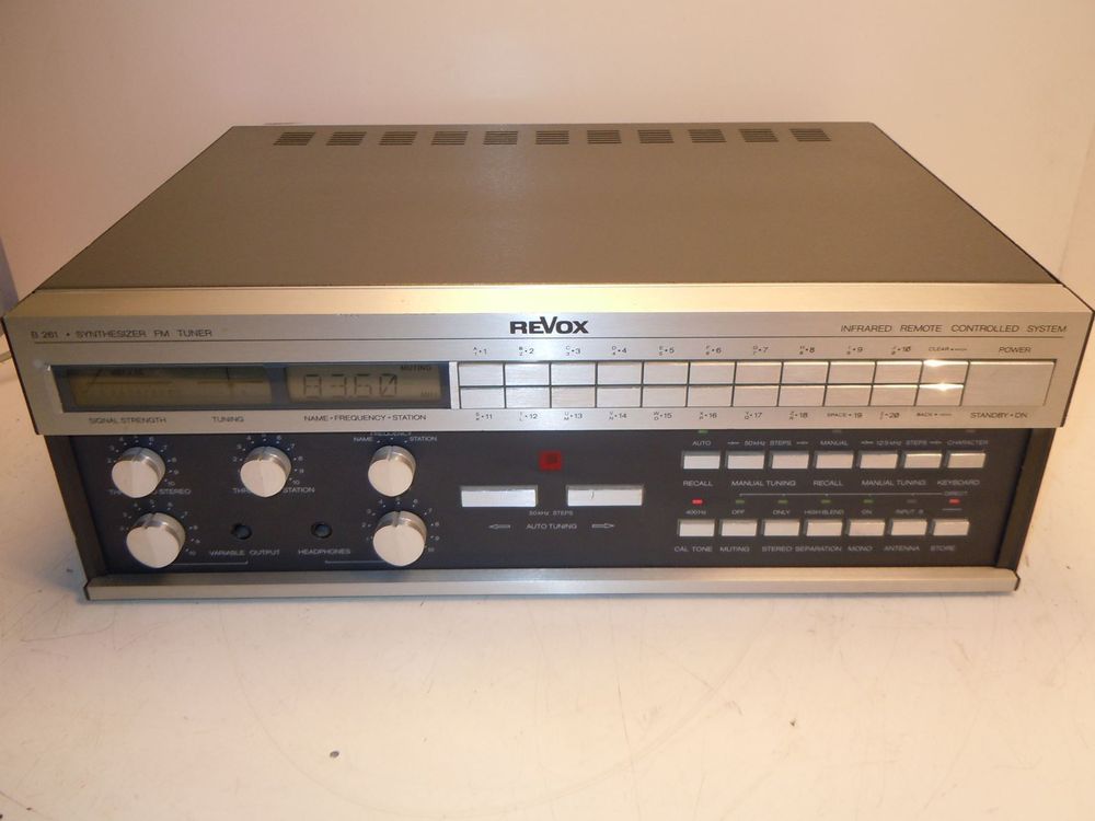 Revox Vintage Referenz Tuner B-261 defek | Kaufen auf Ricardo