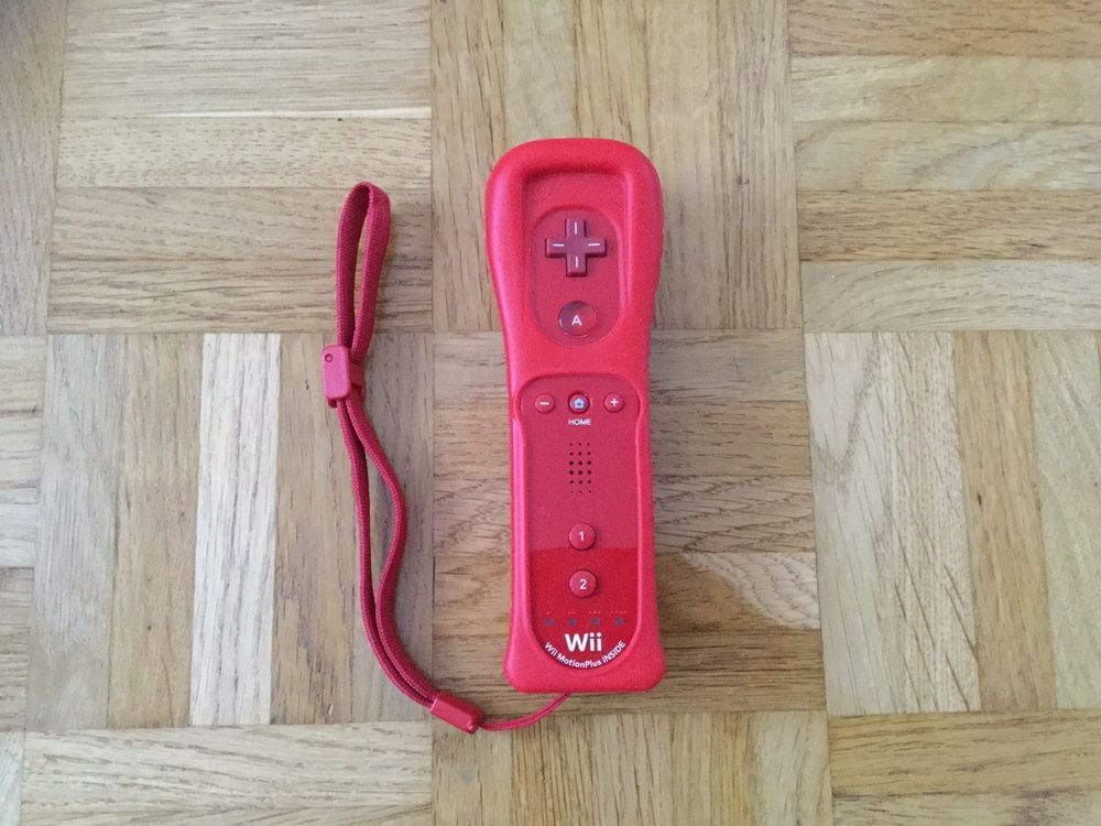 Wii Motion Plus Inside Controller in Rot | Kaufen auf Ricardo