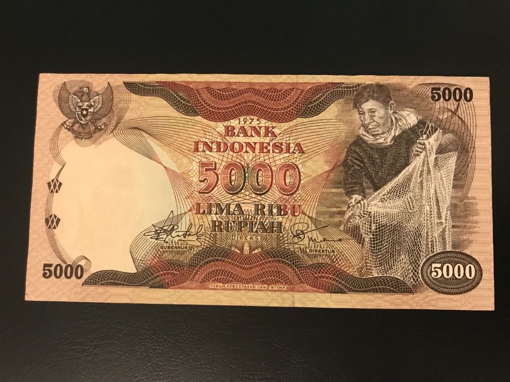 5000 Lima Ribu Rupiah 1975 Rarit t Kaufen Auf Ricardo