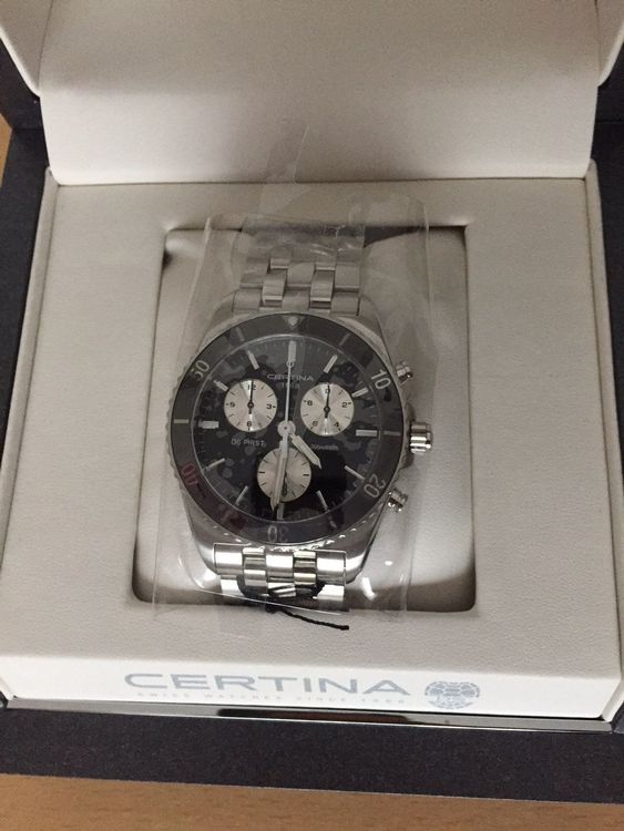 Certina DS First Chronograph - NEU | Kaufen auf Ricardo