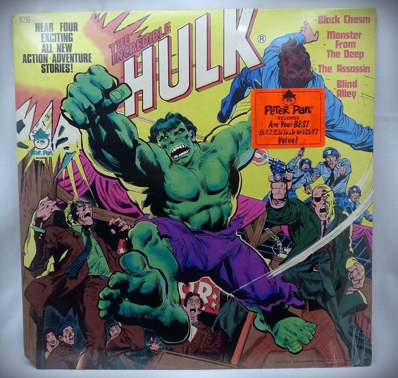 INCREDIBLE HULK RARE 1978 VINYL RECORD | Kaufen auf Ricardo