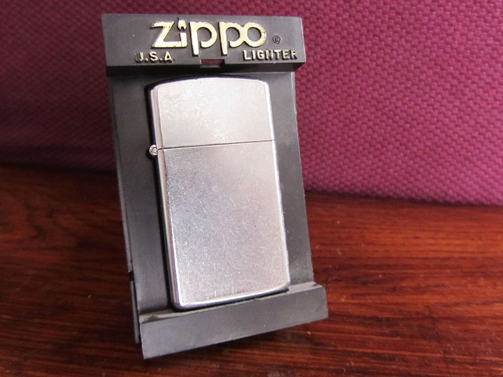 Zippo street chrome slim | Kaufen auf Ricardo