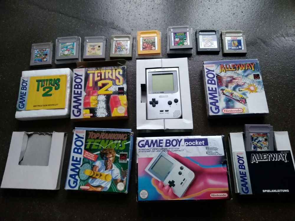 Game Boy Pocket OVP, 9 Spiele, Mario | Kaufen auf Ricardo