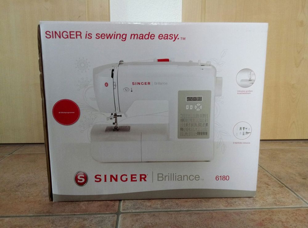 Nähmaschine Singer Brilliance 6180 | Kaufen auf Ricardo