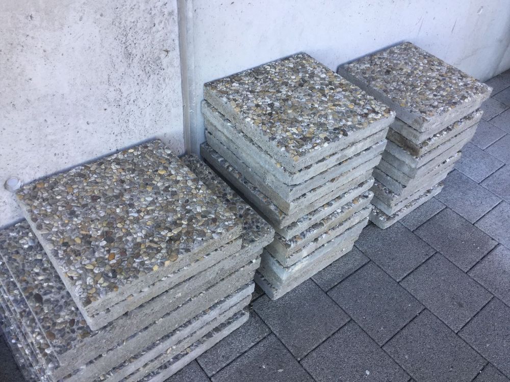 Gartenplatten, Gehwegplatten, Beton | Kaufen auf Ricardo