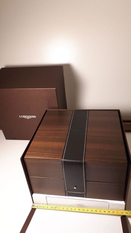 ORIGINAL XXL HOLZ LONGINES BOX.... | Kaufen auf Ricardo