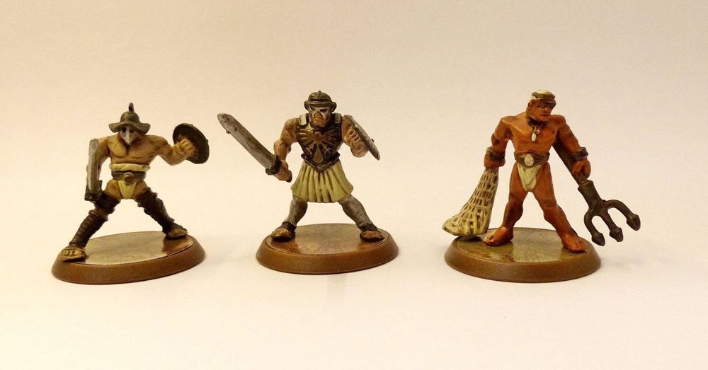 HEROSCAPE CRIXUS, SPARTACUS & RETARIUS GLADIATORS THORA'S | Comprare su ...
