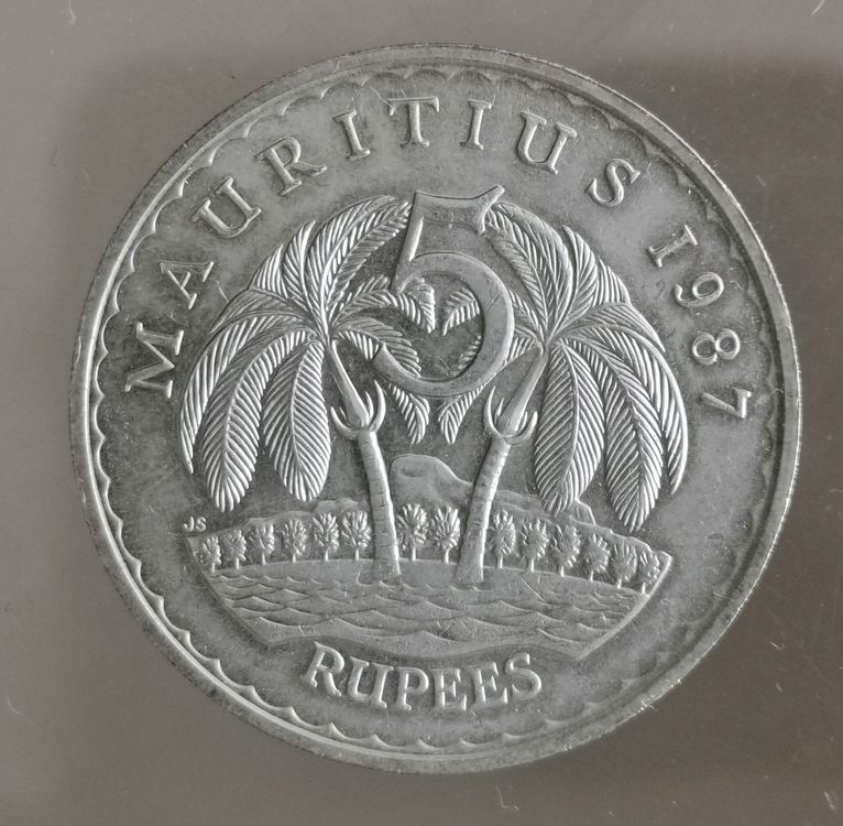 MAURITIUS 5 RUPEE 1987 | Kaufen auf Ricardo