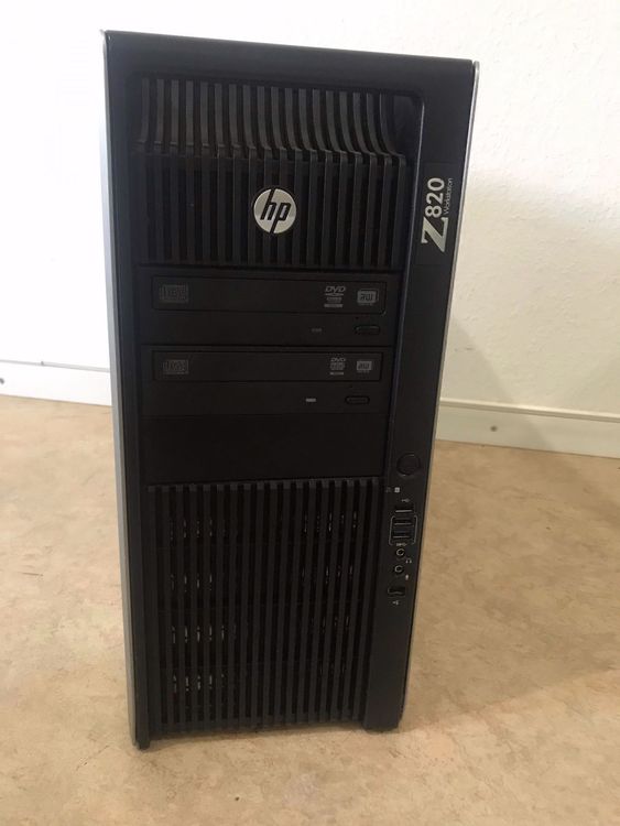 HP Z820 workstation Dual Xeon Processor | Kaufen auf Ricardo