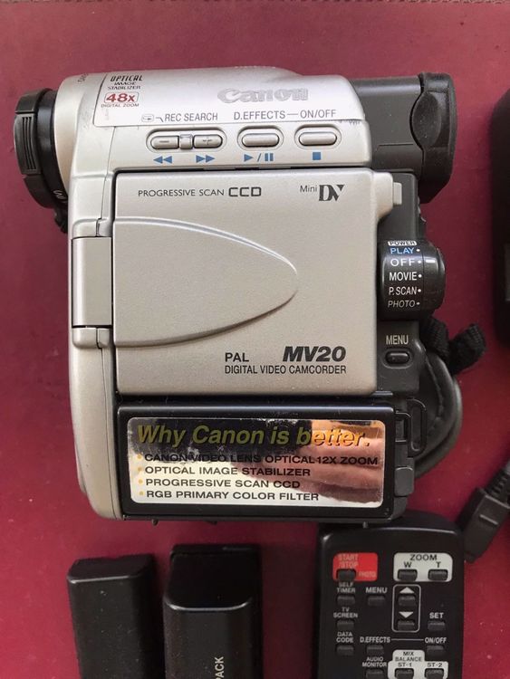 Canon DV-Videokamera MV20 | Kaufen auf Ricardo