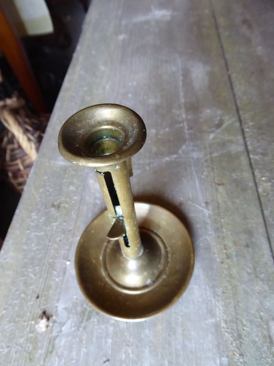 Kerzenhalter messing klein antik | Kaufen auf Ricardo