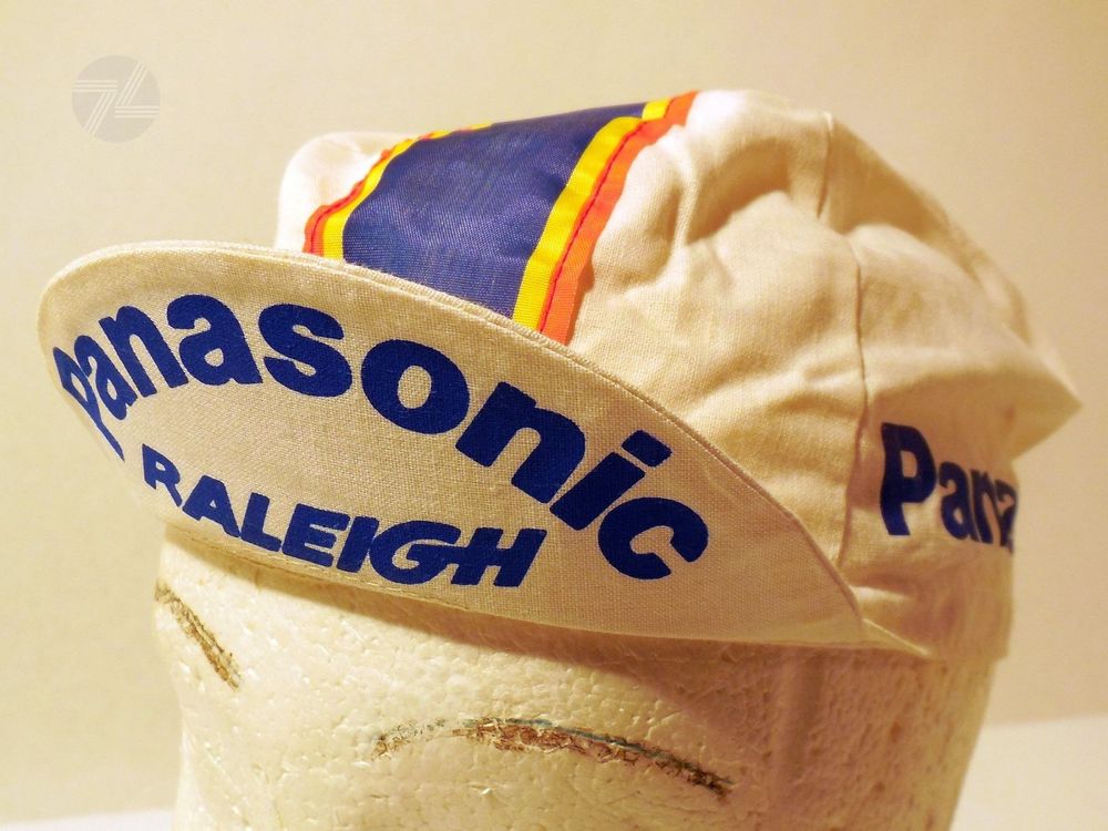 Vintage Cycling Cap PANASONIC / RALEIGH | Kaufen auf Ricardo