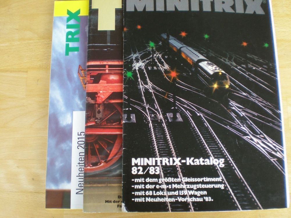3 Kataloge Minitrix Trix | Kaufen auf Ricardo