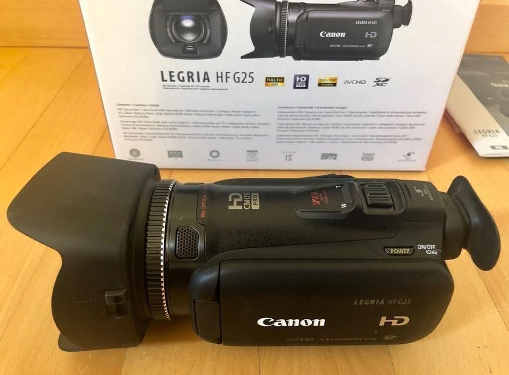 Canon Legria Videokamera HF G25 NEU | Acheter sur Ricardo