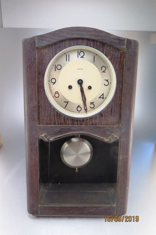 Wanduhr Regulator Mauthe Art Deco #42 | Kaufen auf Ricardo