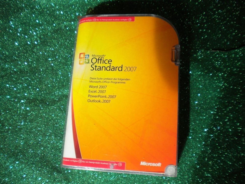Microsoft Office Standard 2007 mit CD | Kaufen auf Ricardo