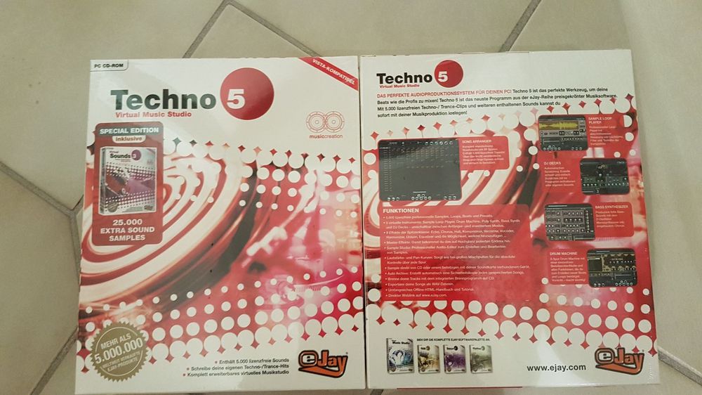 Techno 5 Virtual Music Studio | Kaufen auf Ricardo