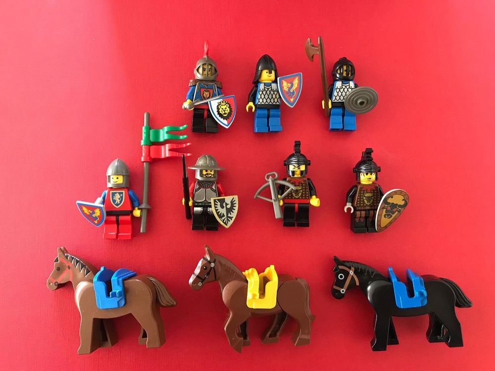 10 Figuren lego Ritter Castle | Acheter sur Ricardo
