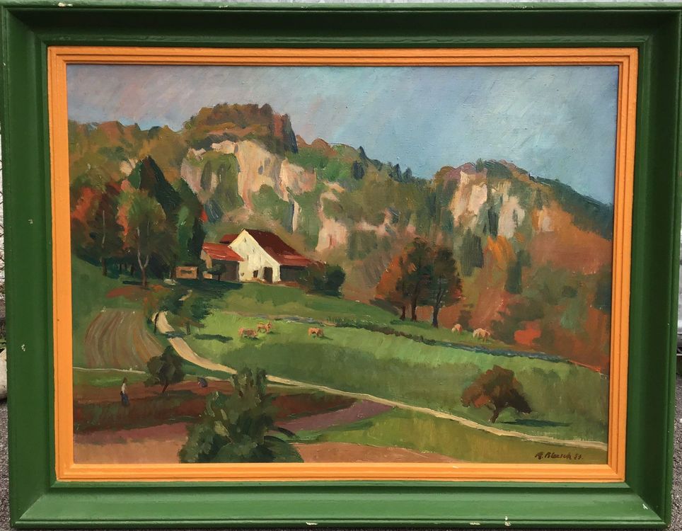 Alfred BLOESCH (1890-1967) Orig. Gemälde | Kaufen auf Ricardo