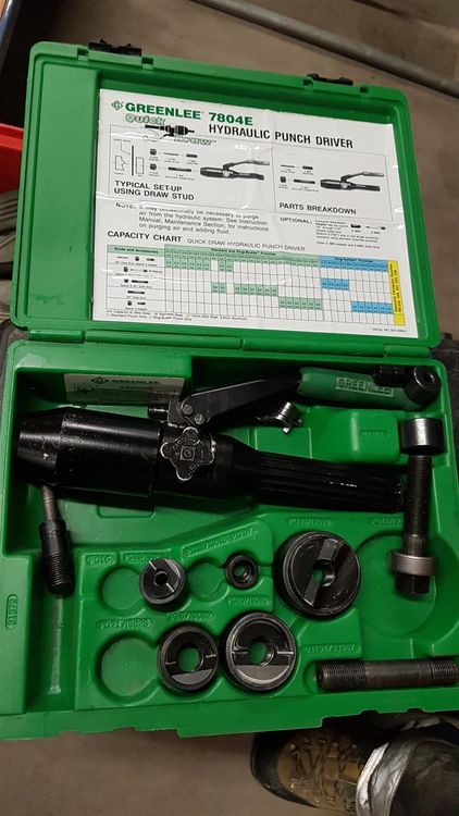 Greenlee 7804E Hydraulik-Lochschneider kaufen auf Ricardo
