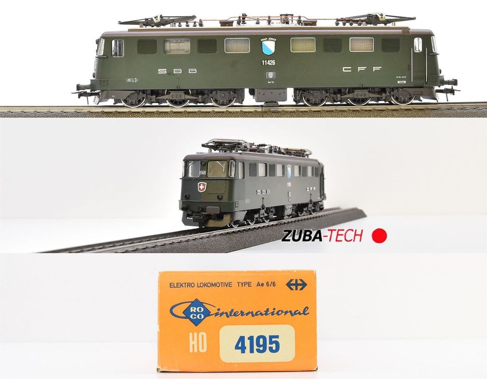 Roco 4195 E-Lok Ae 6/6 SBB H0 GS mit OVP | Comprare su Ricardo