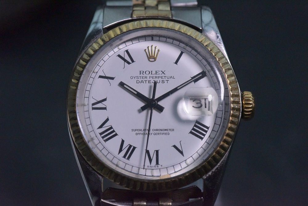 ROLEX Date Just 1601 1965 Bi Color | Kaufen auf Ricardo